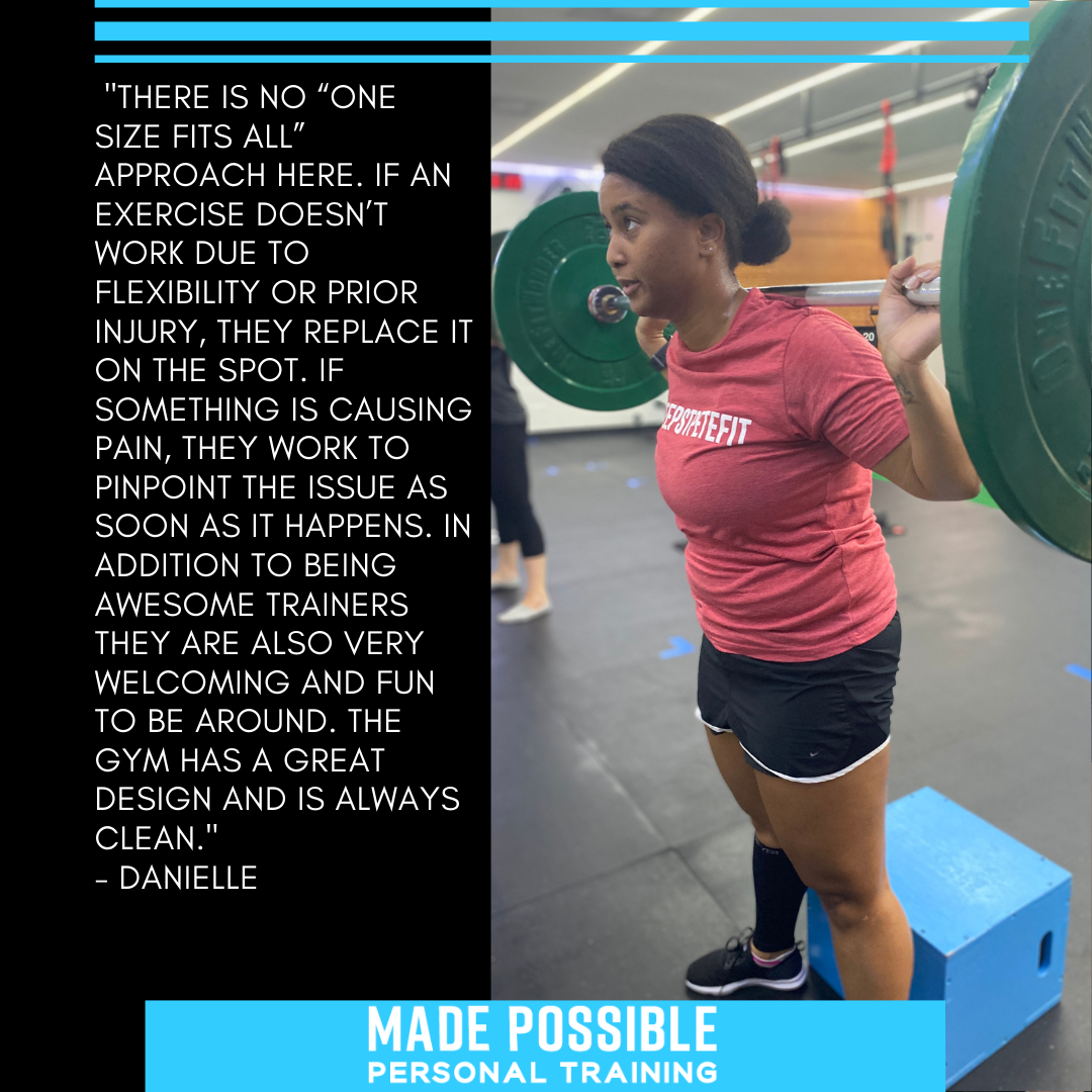 Client Spotlight - Danielle | Made Possible Personal Training