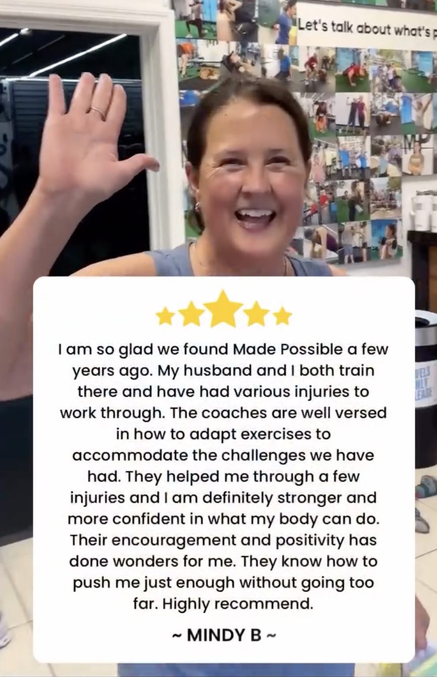 Stories like Mindy’s are why we do what we do. | Made Possible Personal ...